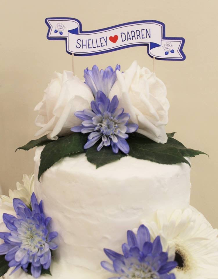 Ribbon Cake Topper – Sandra Jensen Photography